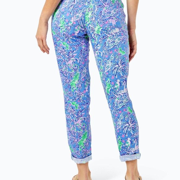 Lilly Pulitzer | Pants & Jumpsuits | Nwt 28 Lilly Pulitzer Taron Linen ...